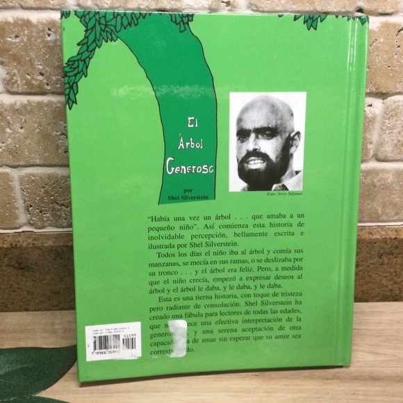 Other | El Arbol Generoso The Giving Tree Book | Poshmark